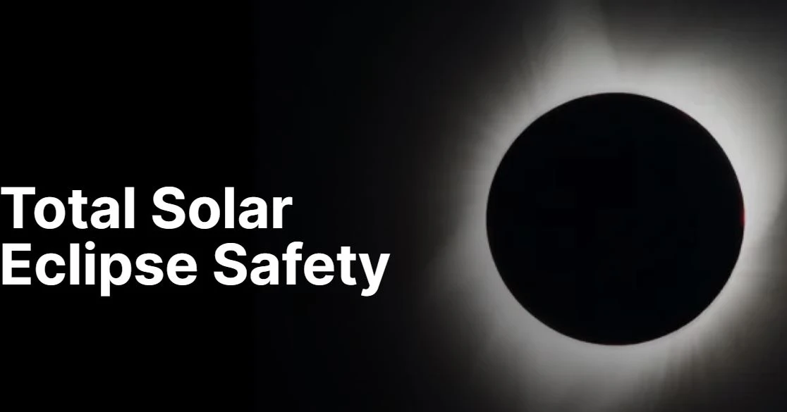 2024 Eclipse: Eye Safety Tips | Explore Letchworth and Beyond!